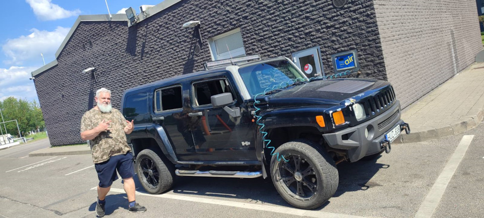 Новый конь по кличке Hummer — Jeep Grand Cherokee (WJ), 2,7 л, 2003 ...