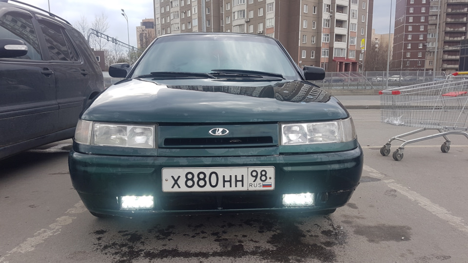 Светодиодные птф — Lada 21122, 1,6 л, 2003 года | электроника | DRIVE2