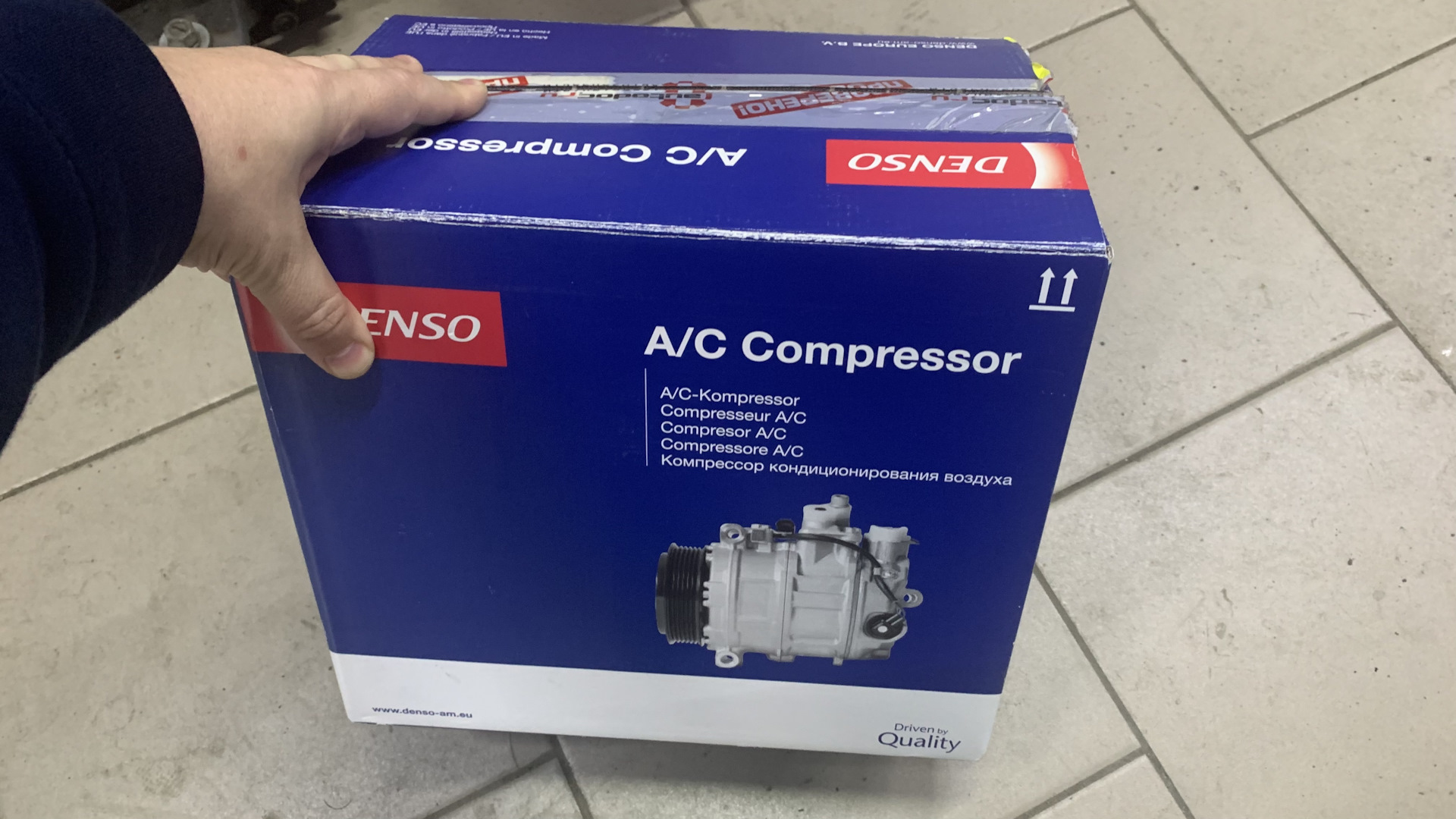 Компрессор и радиатор (замена кондиционера) — Toyota RAV4 (IV), 2,2 л ...