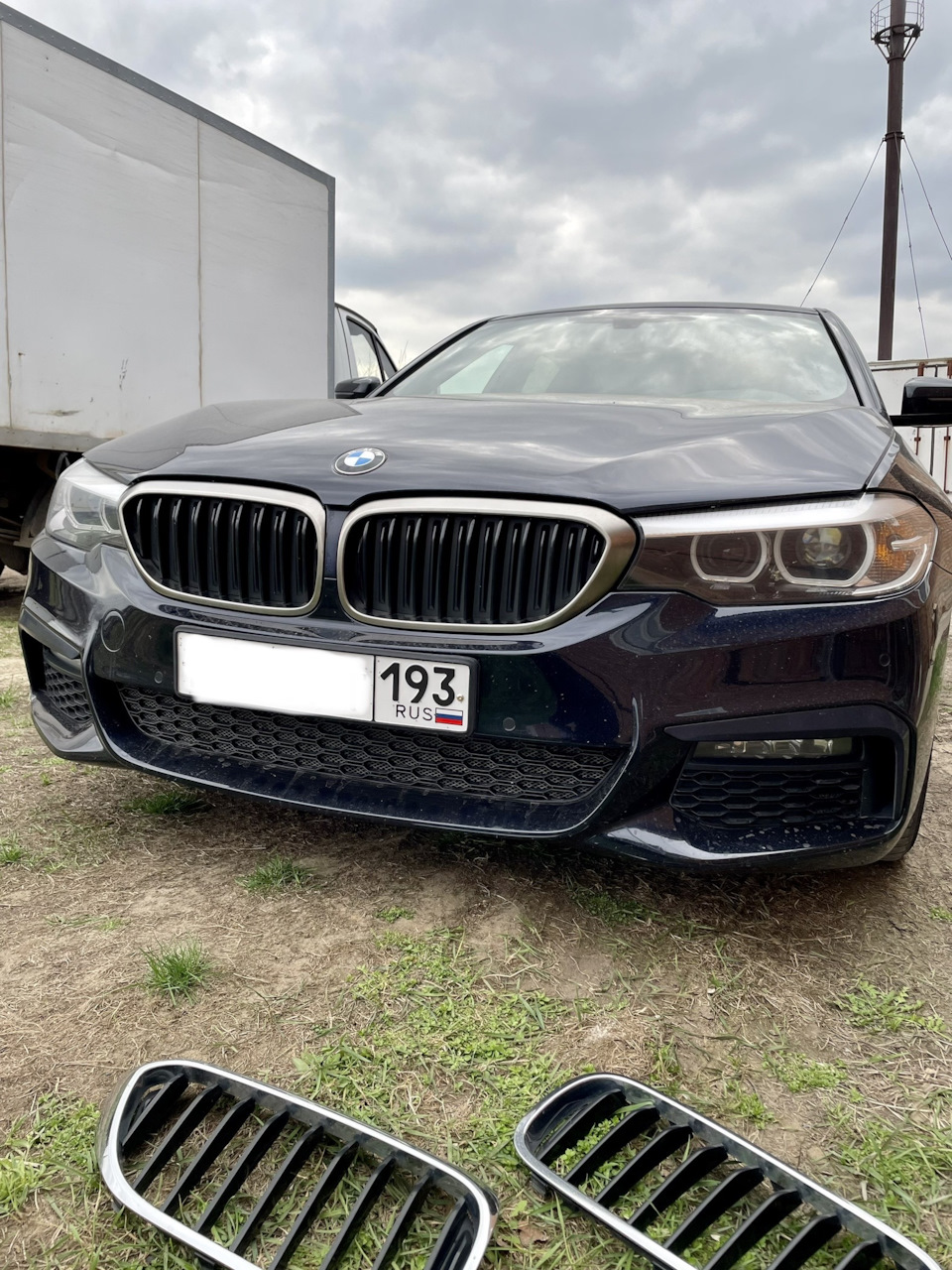 Cerium Grey — BMW 5 series (G30), 2 л, 2019 года | стайлинг | DRIVE2