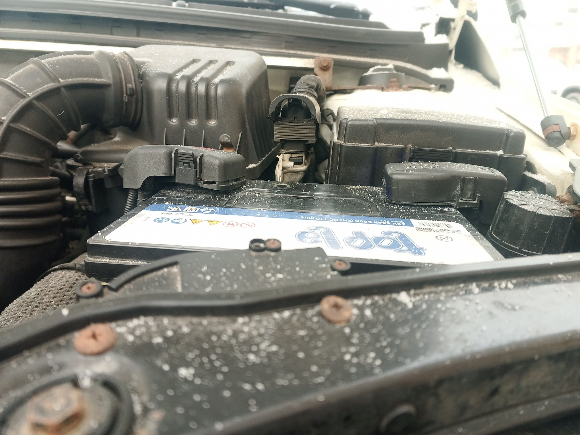 Замена клемм АКБ. — KIA Cerato (2G), 1,6 л, 2011 года | расходники | DRIVE2