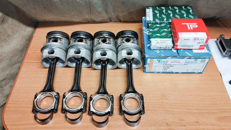 15-03-2025 Ремонт двигателя часть 2. — Nissan Presea (R11), 1,5 л, 1998 ...