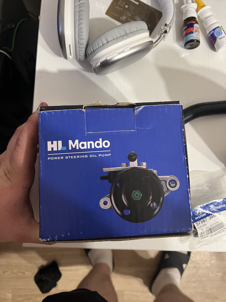 Новый насос ГУРа — Hyundai Accent (2G), 1,5 л, 2007 года | запчасти ...