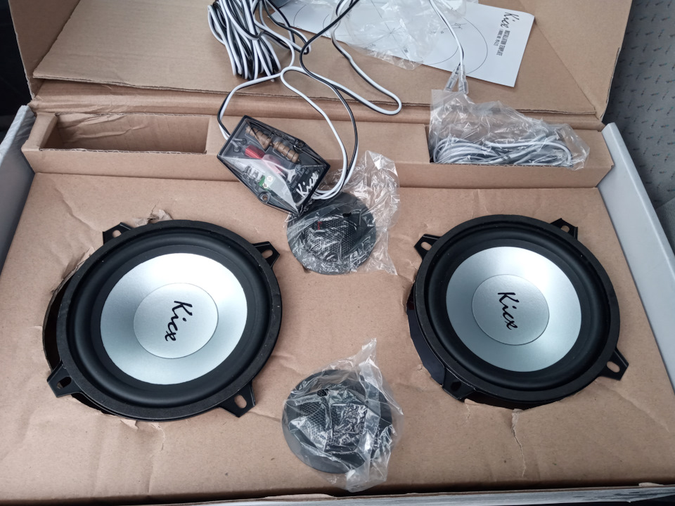 Kicx pd 5.2 Пищалки (твиттеры) в торпеду, у стекла — Lada Калина седан, 1,4 л, 2008 года ...