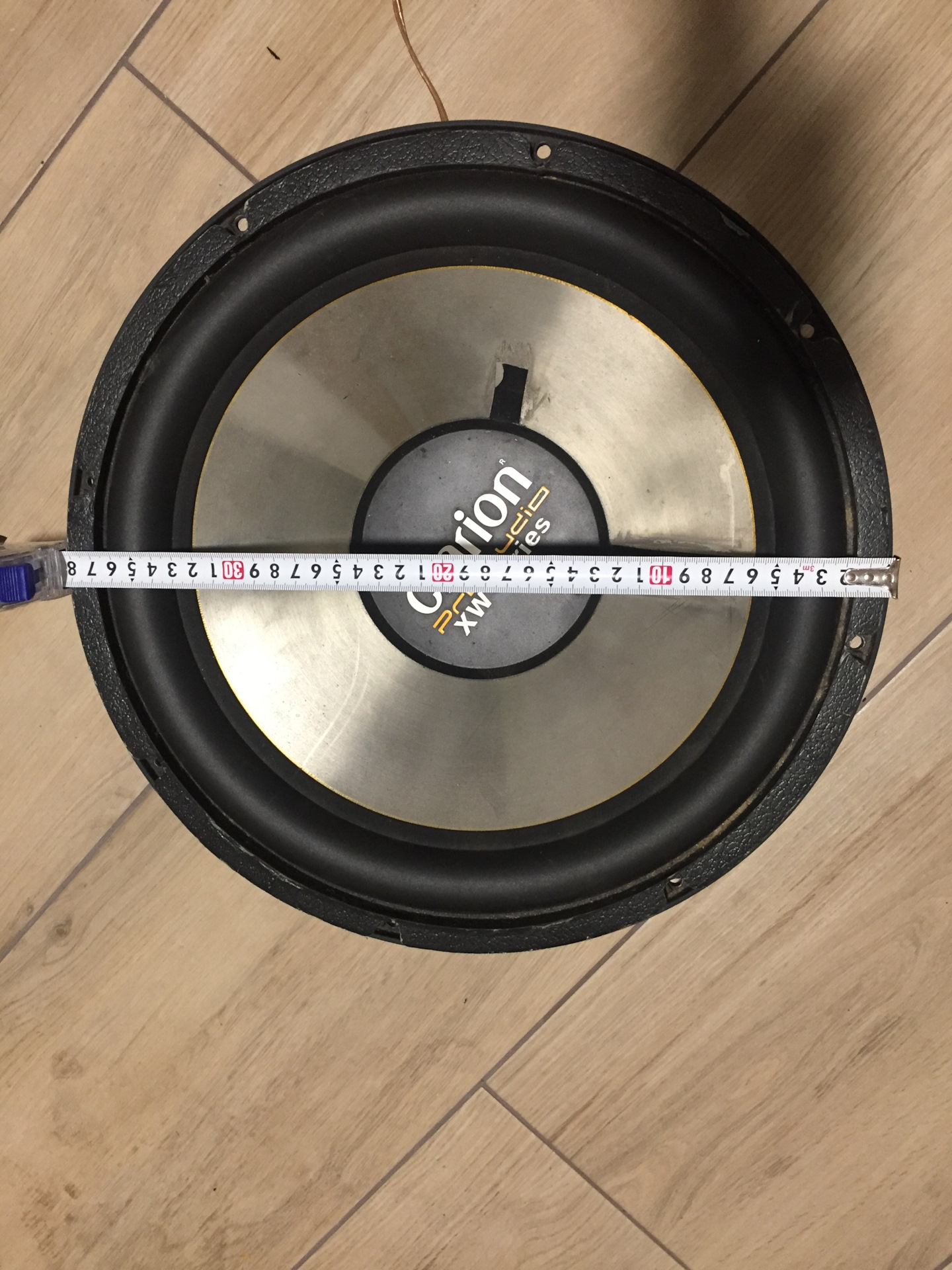 Sabwoofer из динамика Clarion XW1500 — DRIVE2