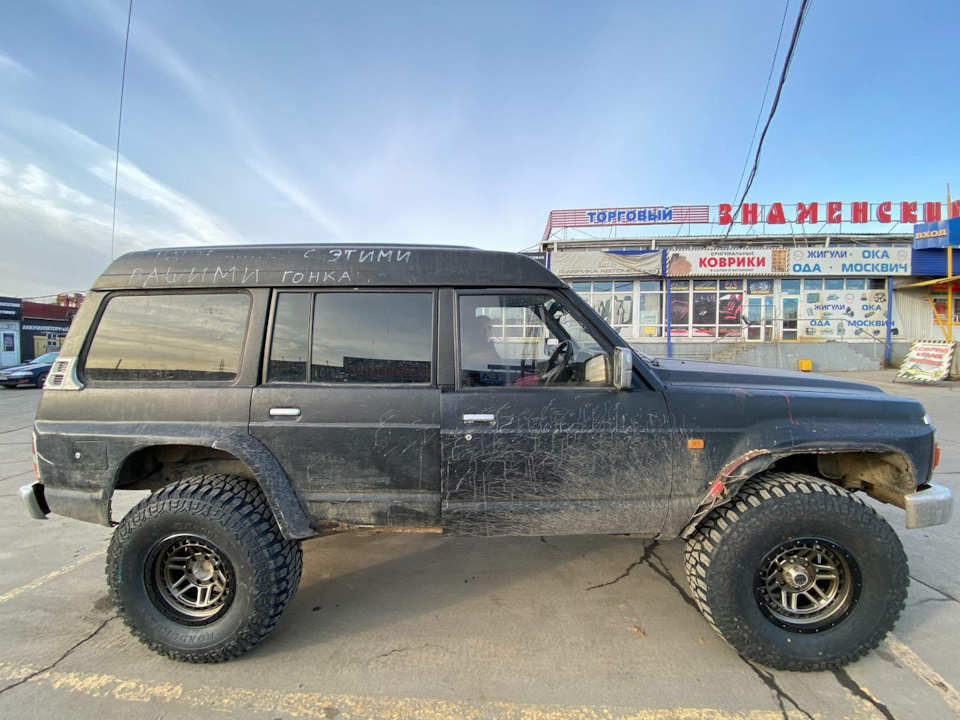 37" roadcruza ra 8000 и диски — Nissan Safari (Y60), 4,2 л, 1991 года ...