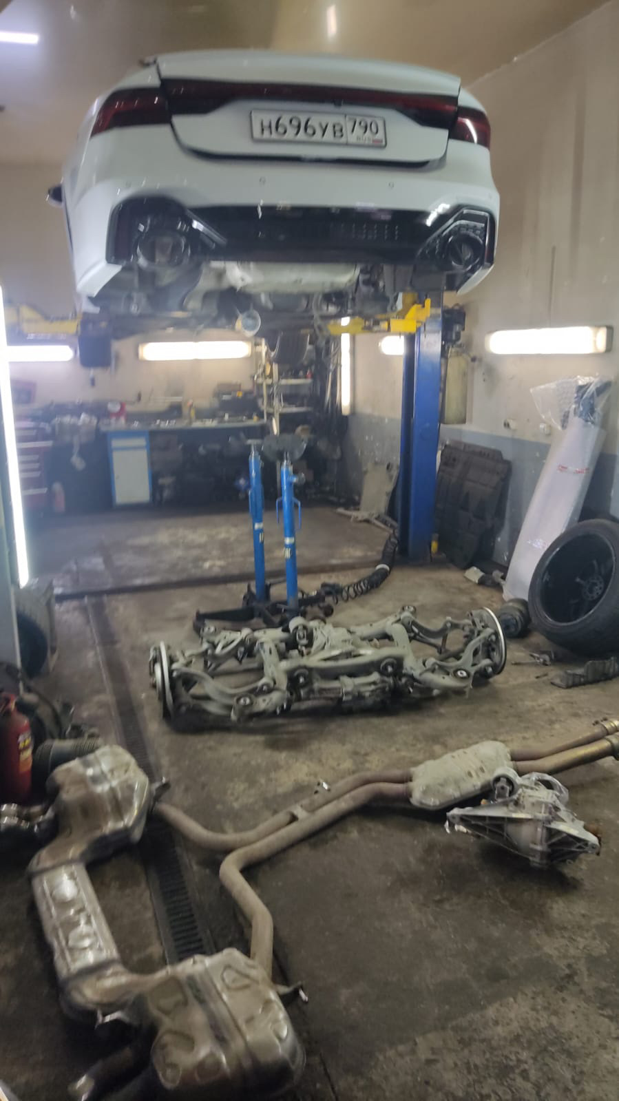 14: Замена редуктора — Audi A7 Sportback (2G), 3 л, 2020 года | визит ...