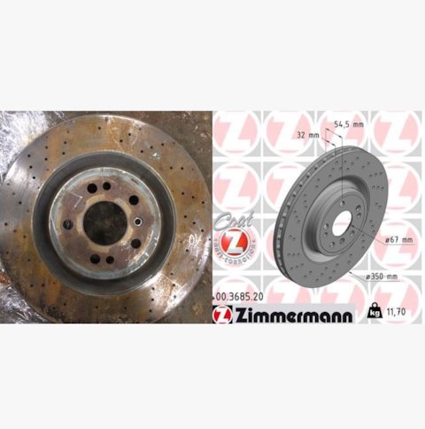 A1664211500 Диск тормозной Mercedes | Запчасти на DRIVE2