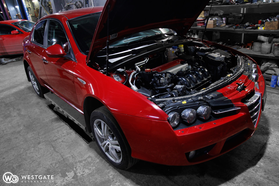 Изготовление пайпинга системы охлаждения Alfa Romeo 159 2.2 — Westgate ...