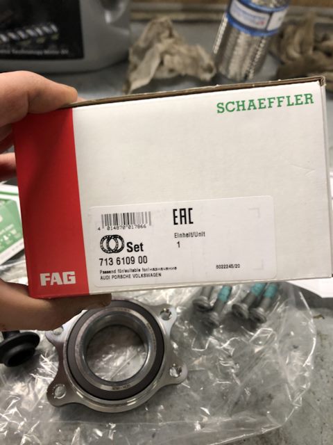 713610900 Комплект подшипника ступицы колеса FAG | Запчасти на DRIVE2