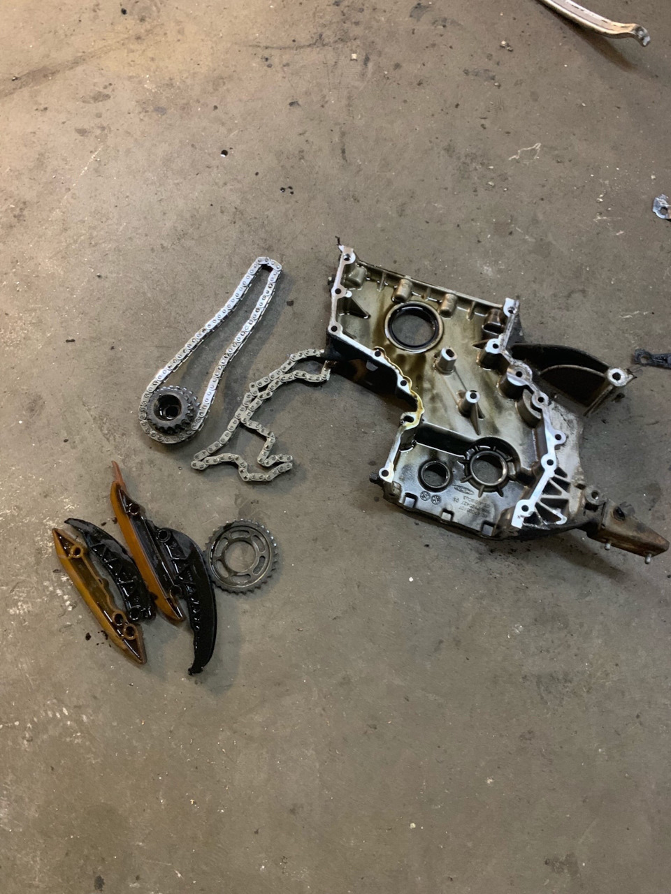 Замена цепей на двигателе м47n2 150л.с — DRIVE2