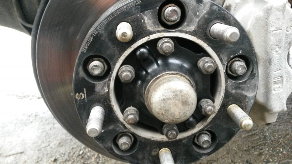 Замена фланца ступицы — Toyota Land Cruiser 100, 4,2 л, 2006 года ...