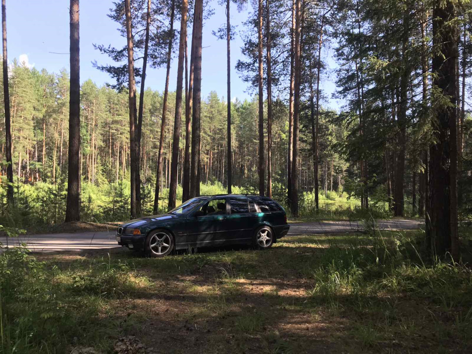 Кузовные наклейки — BMW 3 series Touring (E36), 1,8 л, 1998 года ...