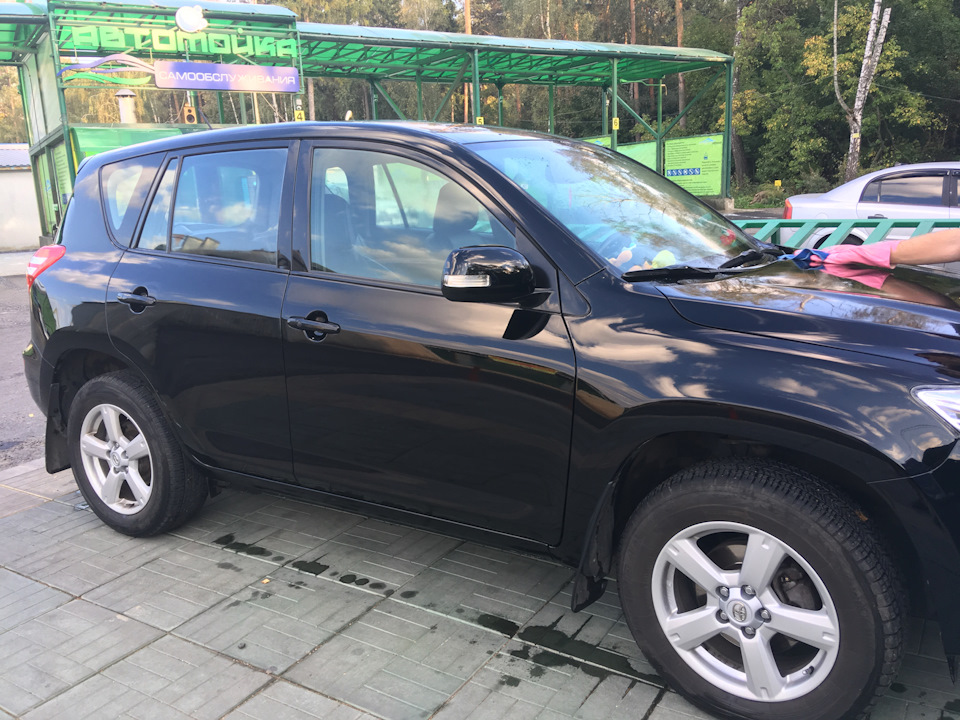Детейлинг: полироль карнауба — Toyota RAV4 (III), 2 л, 2010 года ...