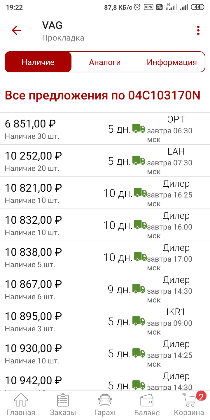 04C103170N Упл. прокладка фланца с уплот. VAG | Запчасти на DRIVE2