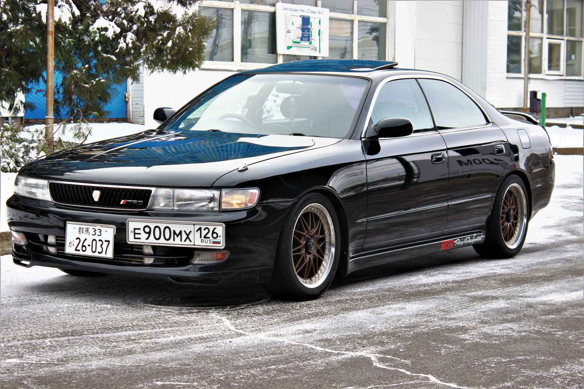 Поздней осенью на летних колёсах, скоро на зимовку…) — Toyota Chaser ...