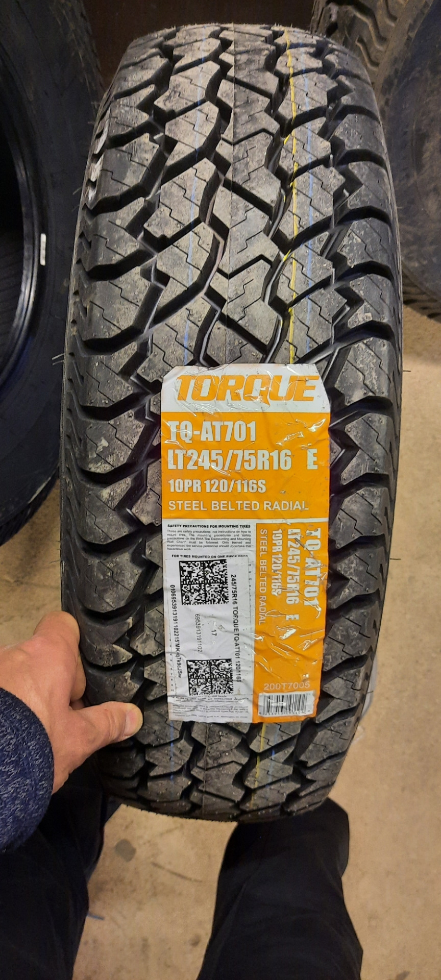Torque tq-AT 701 245/75r16 m+s — Great Wall Hover, 2,4 л, 2013 года ...