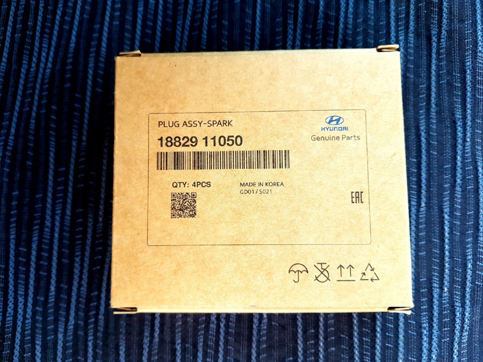1882911050 Свечи зажигания KIA HYUNDAI | Запчасти на DRIVE2