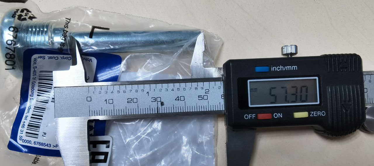 Сливная\контрольная пробка АКПП Aisin (размеры) — Volvo XC60 (1G), 2,4 ...