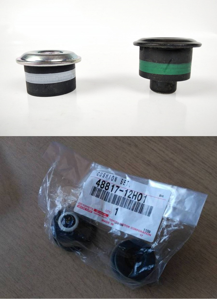 Втулки, стойки и втулки стоек заднего стабилизатора — Toyota RAV4 (IV ...