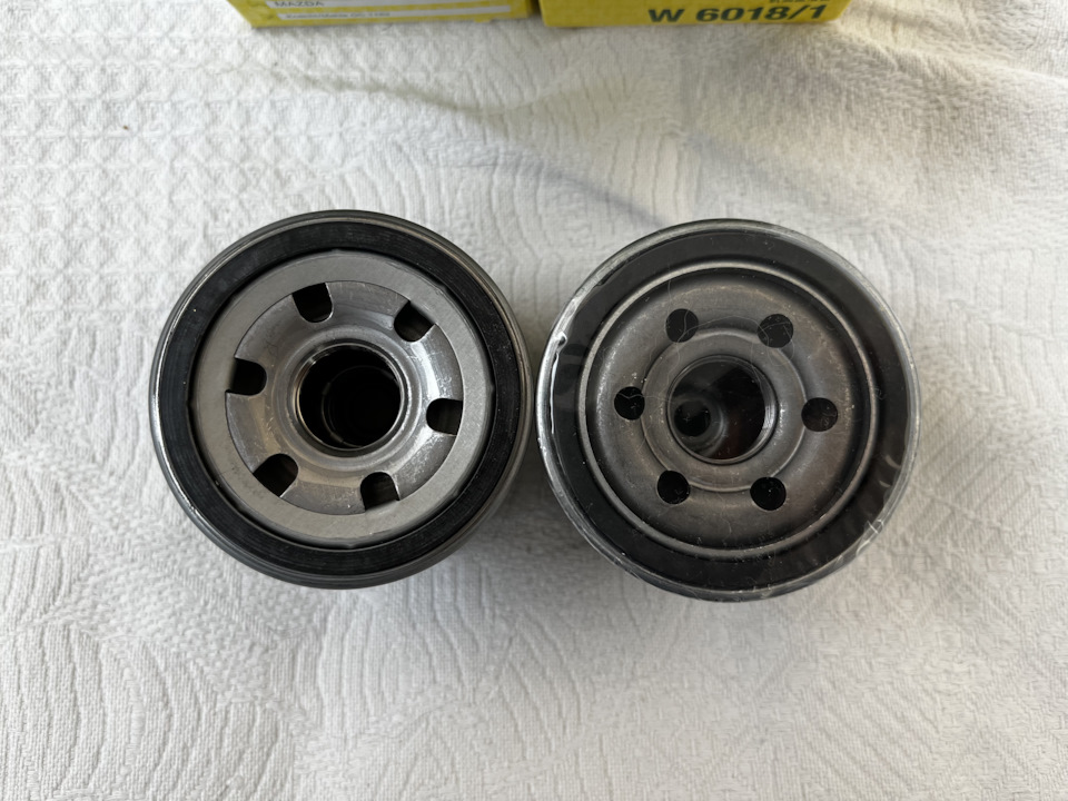 Mann W6018 vs W6018/1 — Mazda 6 (3G) GJ, 2 л, 2017 года | наблюдение | DRIVE2