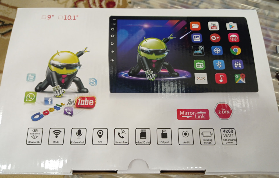 Магнитола YT7260B на процессоре AC8257 от производителя xyauto ...