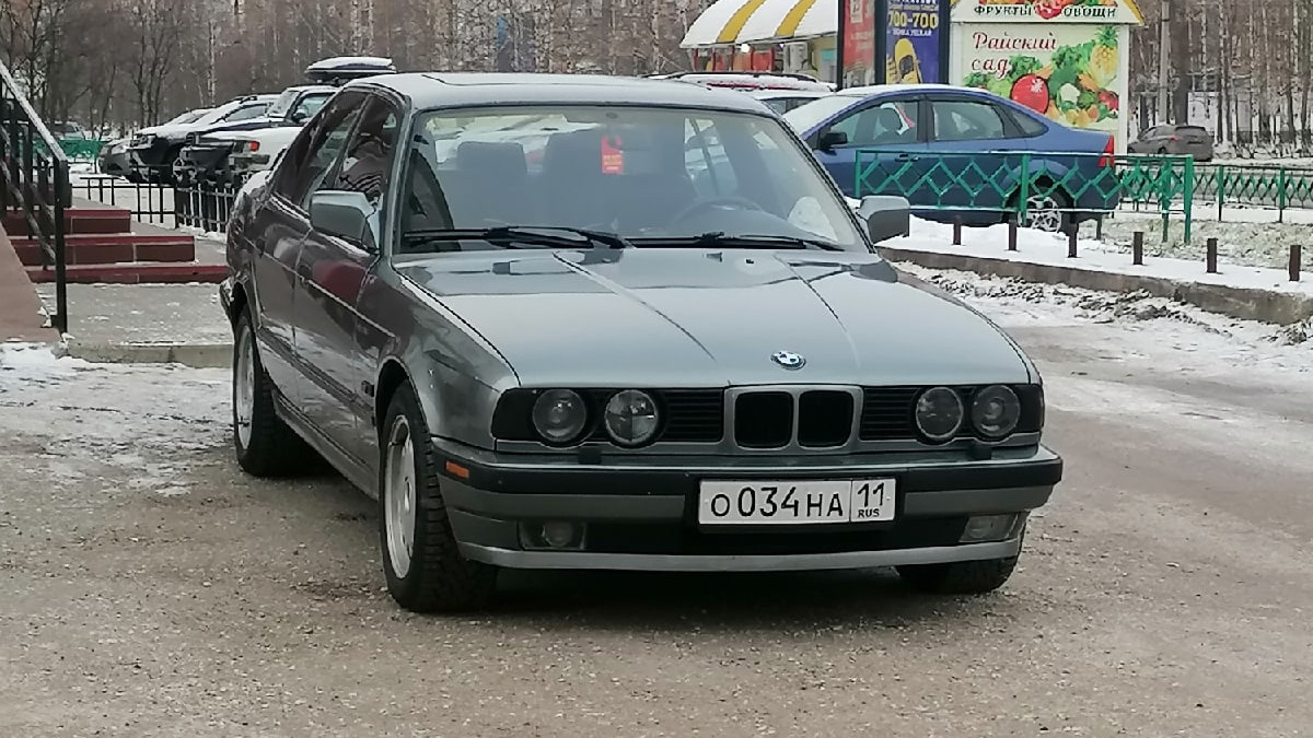 BMW 5 series (E34) 3.5 бензиновый 1988 | m62b35 мкпп на DRIVE2