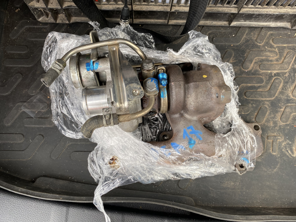 Приобрел все для замены турбины — Nissan Qashqai (2G), 1,2 л, 2014 года ...