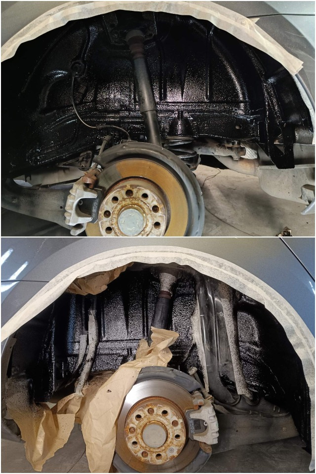 №42 Антикор MERCASOL 3BL+4S днища и арок. ШВИ подкрылков — Ч.1 ...