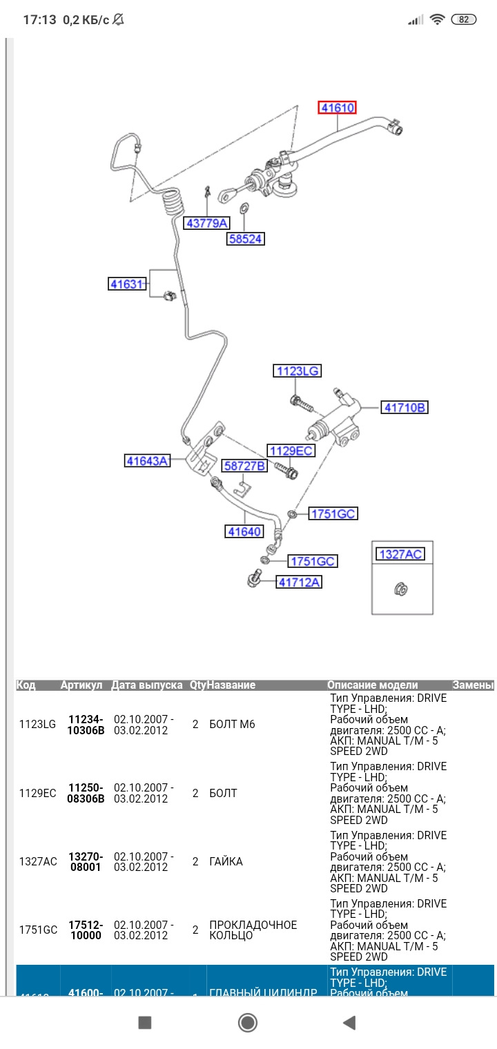 Замена ГЦС и РЦС — Hyundai H-1 (2G), 2,5 л, 2008 года | поломка | DRIVE2
