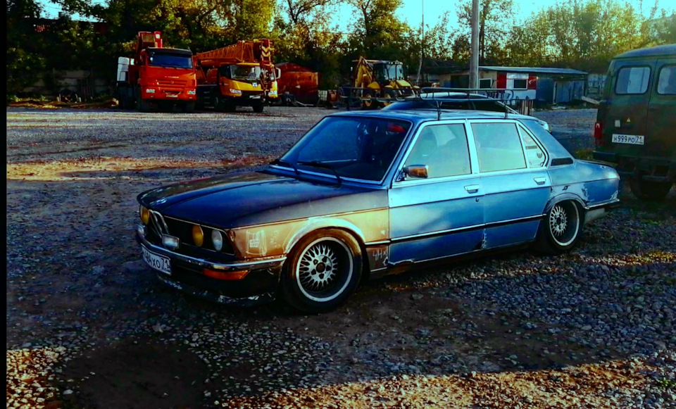 Пневмо подвеска BMW e12 — BMW 5 series (E12), 2,5 л, 1978 года | своими руками | DRIVE2