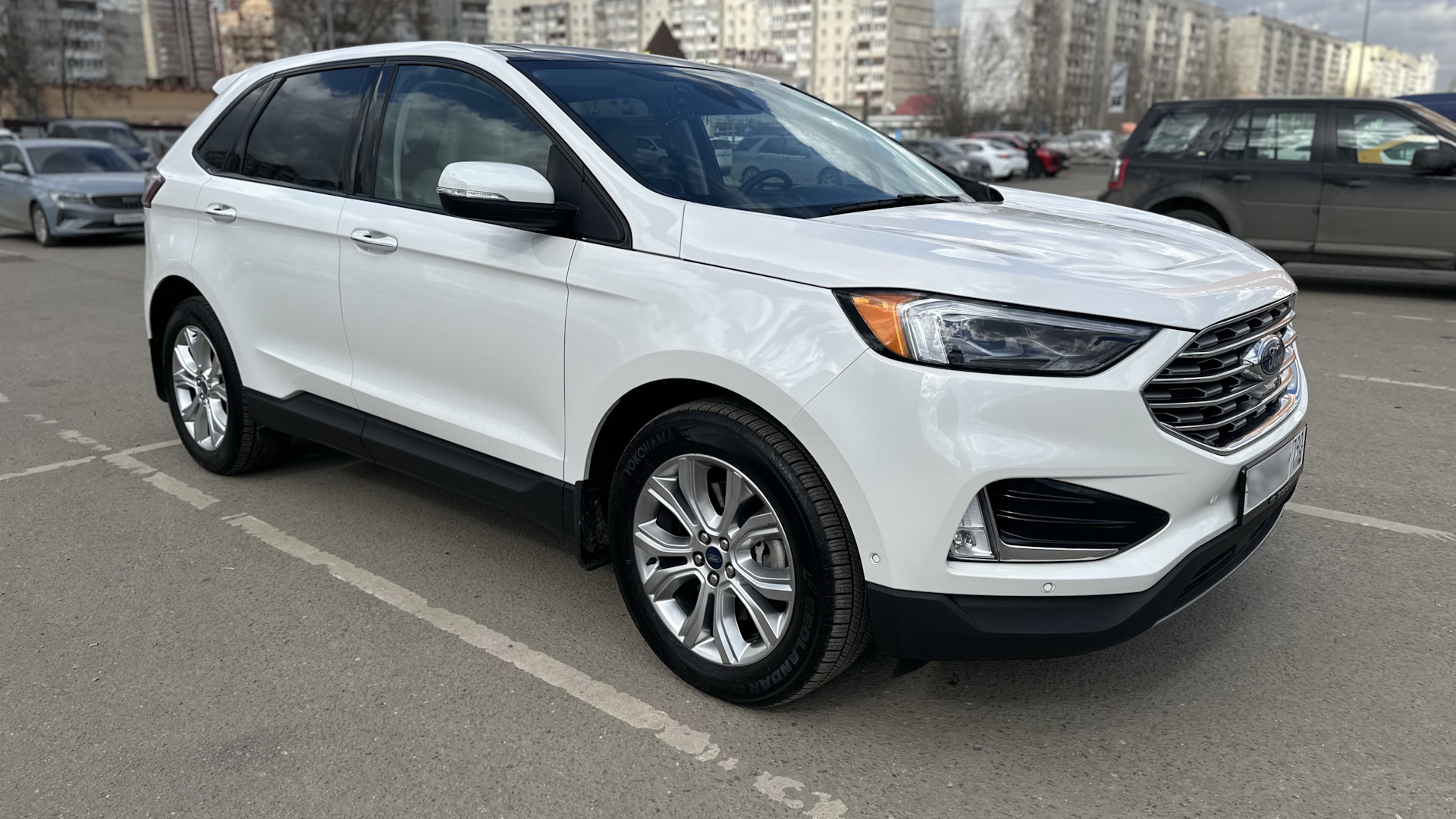 Ford Edge (2G) 2.0 бензиновый 2019 | Edge Titan White на DRIVE2