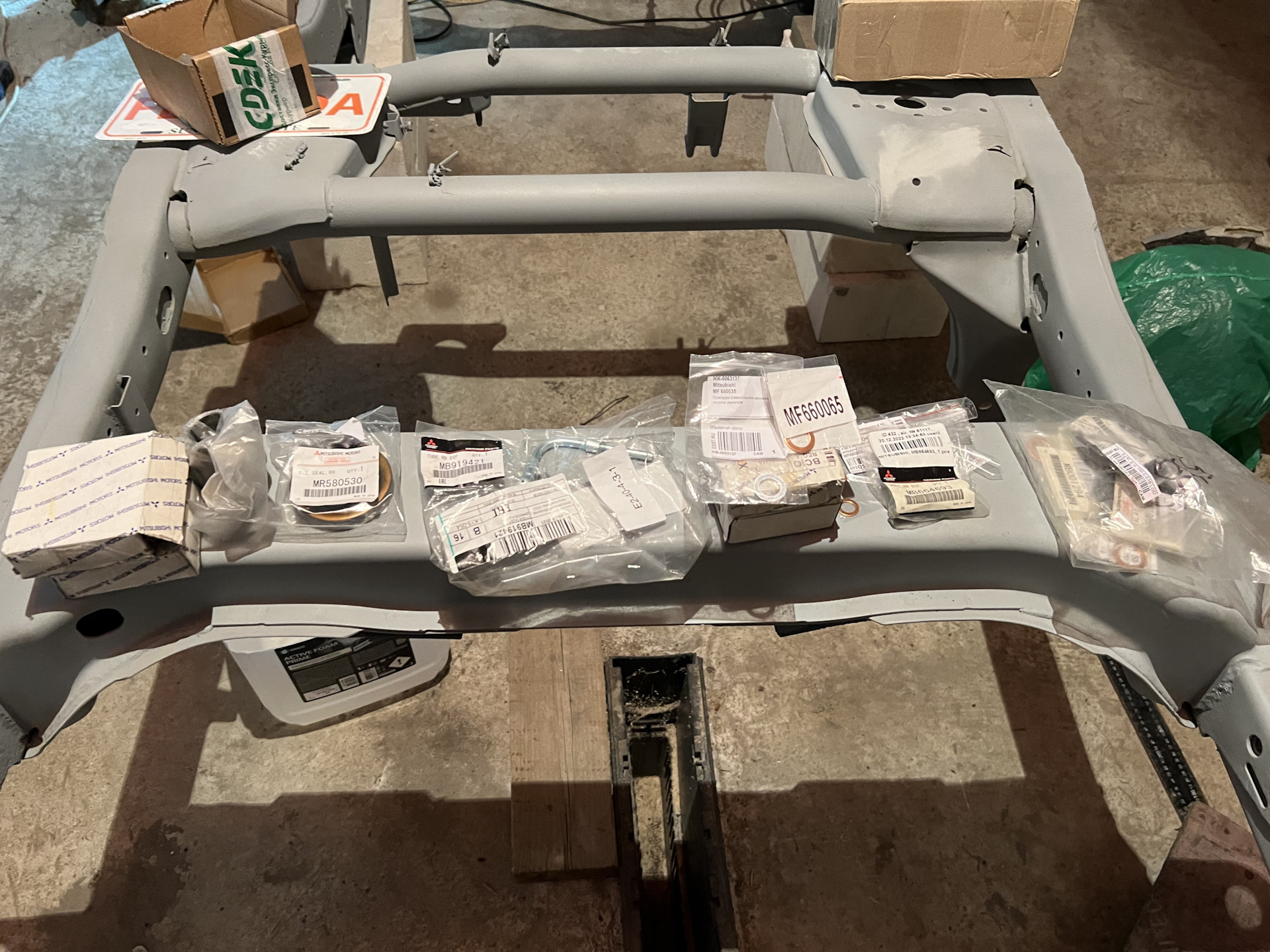 Часть 3. Задний мост — Mitsubishi Pajero Sport (1G), 3 л, 2008 года ...