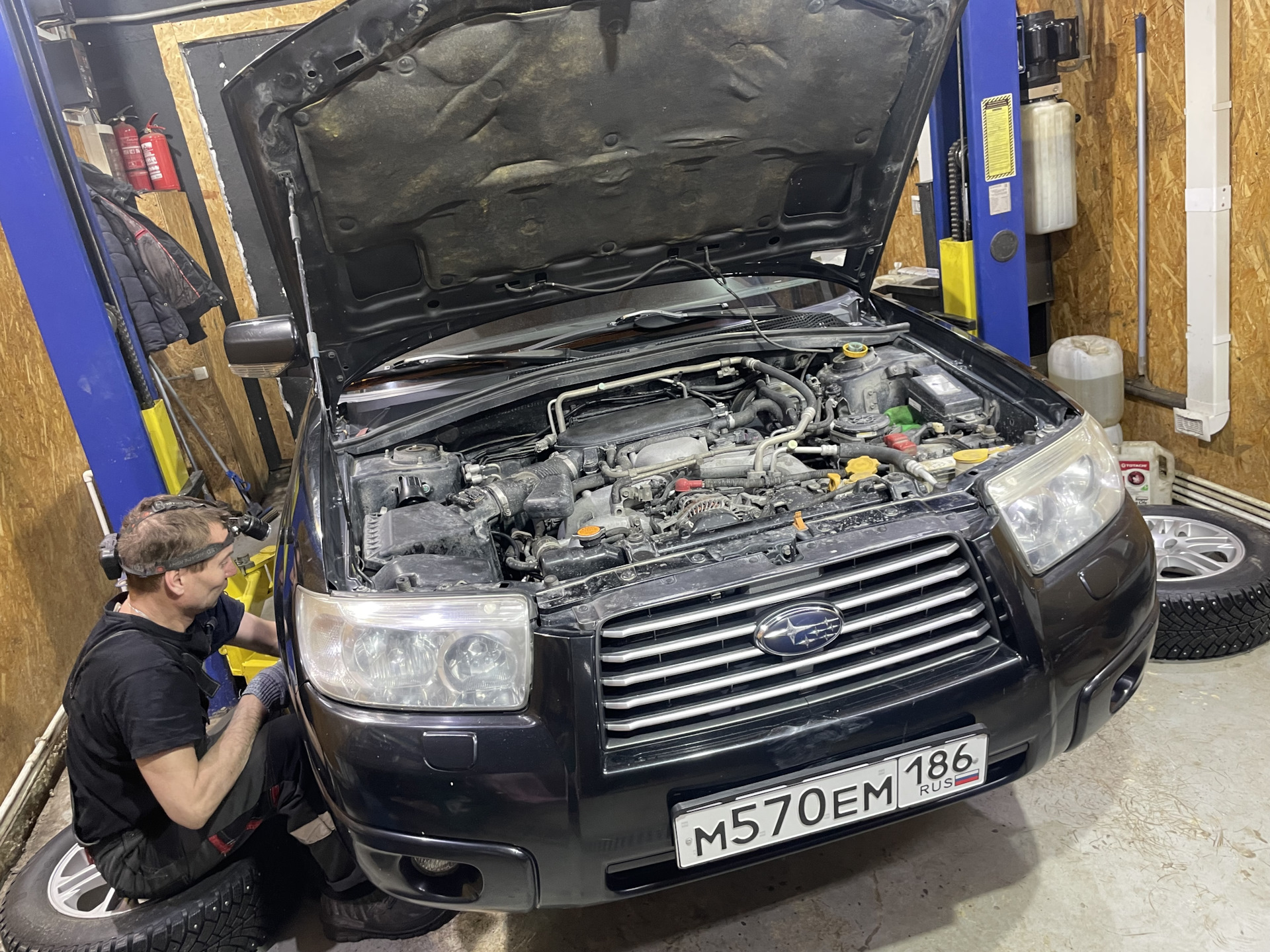 Техническая часть — Subaru Forester (SG), 2 л, 2007 года | плановое ТО | DRIVE2