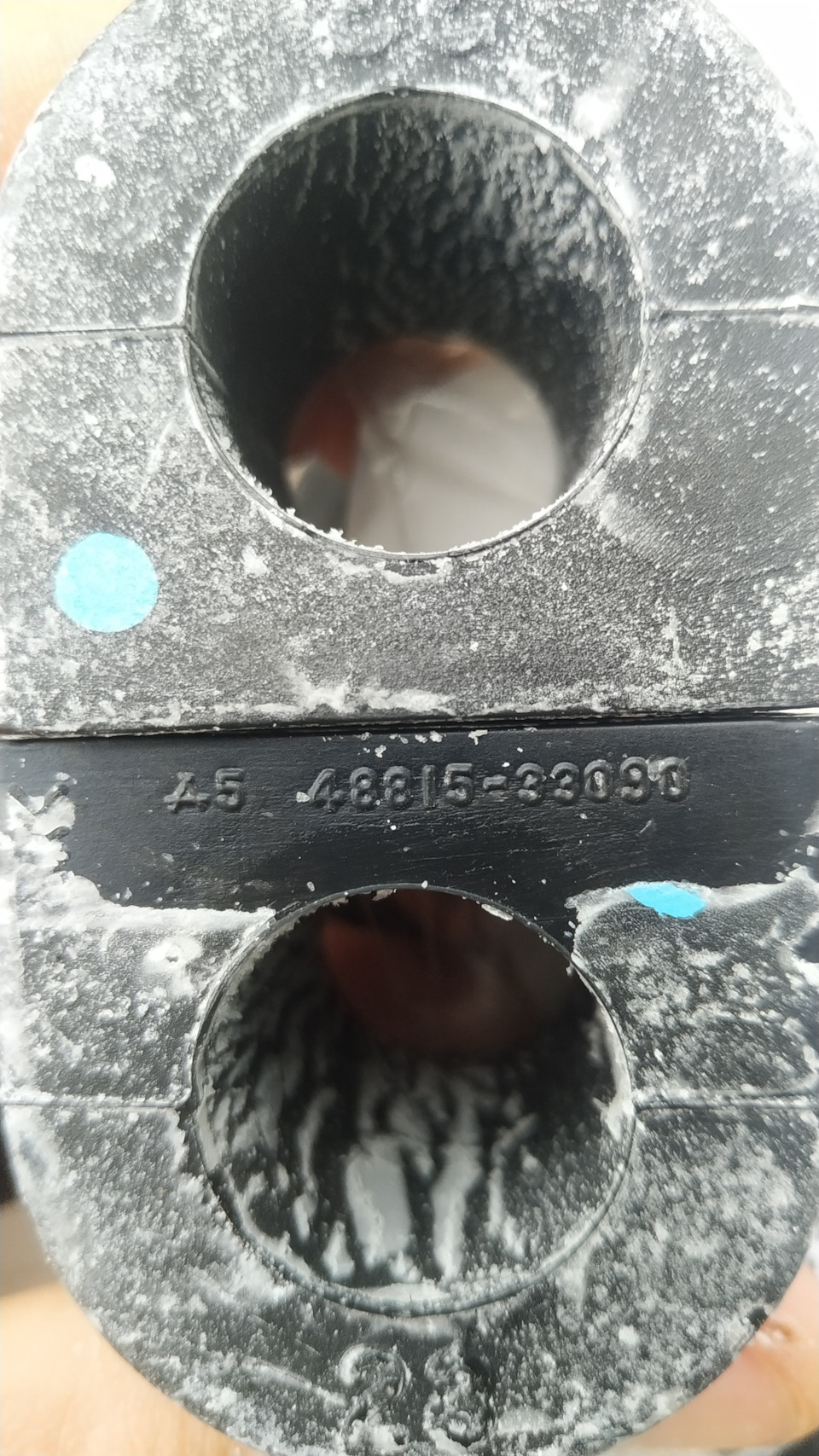 Втулки стабилизатора — Toyota Camry (XV30), 2,4 л, 2002 года | визит на ...