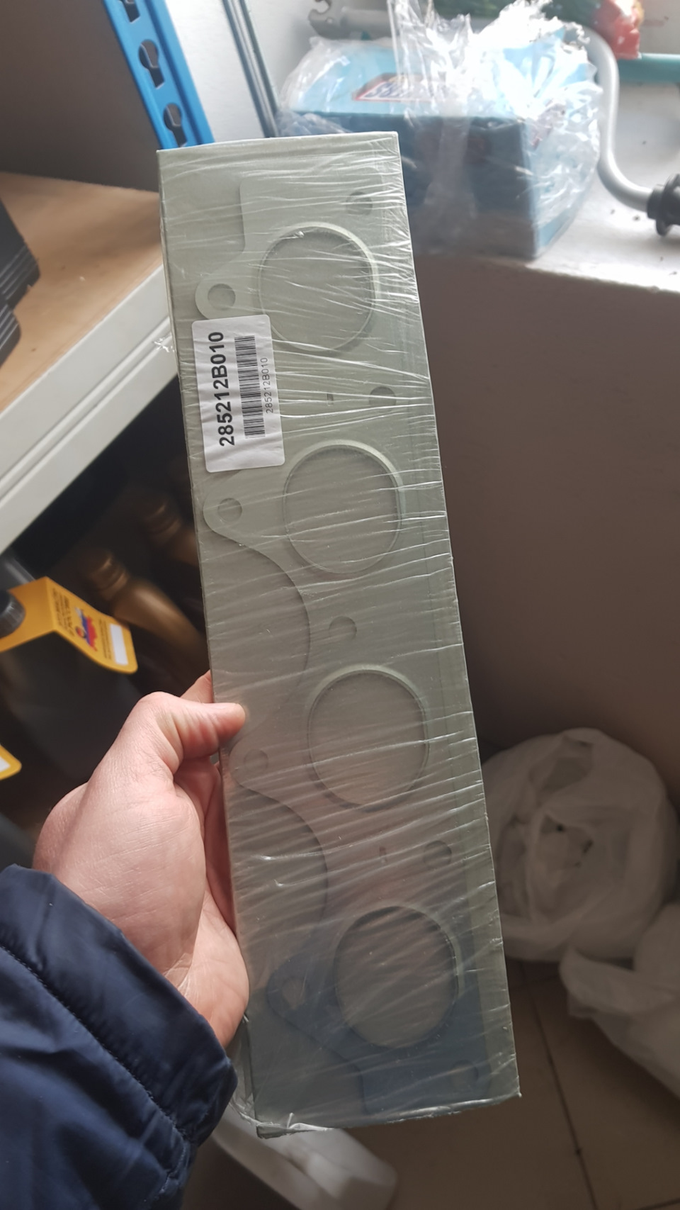 285212B010 Прокладка выпускного коллектора KIA HYUNDAI | Запчасти на DRIVE2