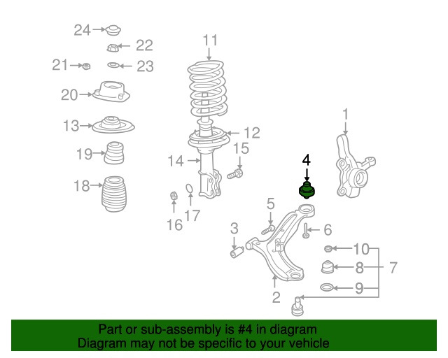 5455525000 Сайленблок переднего рычага задний KIA HYUNDAI | Запчасти на ...