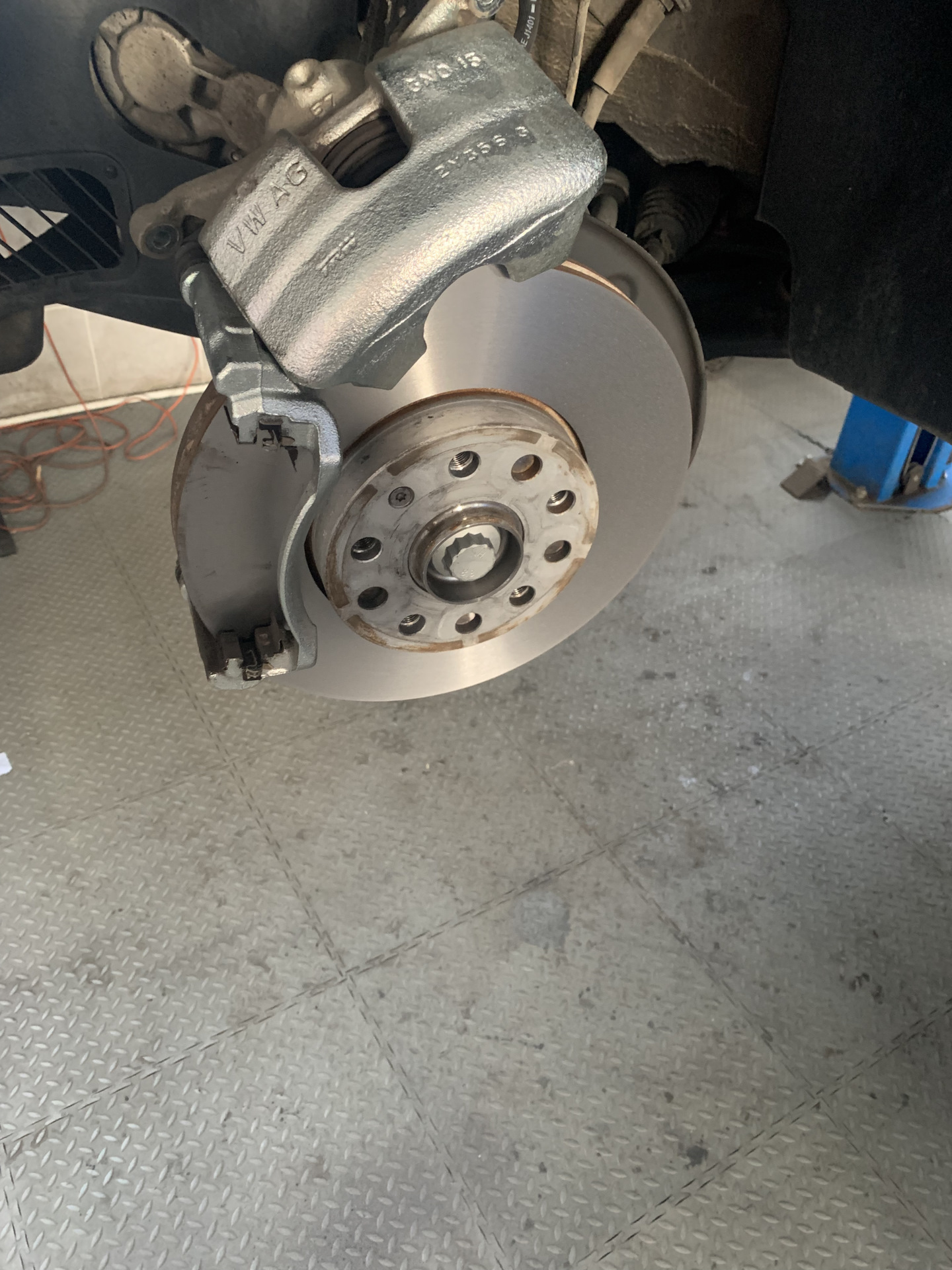 Проточка дисков и нюансы — Skoda Octavia A8 Mk4, 1,4 л, 2020 года ...