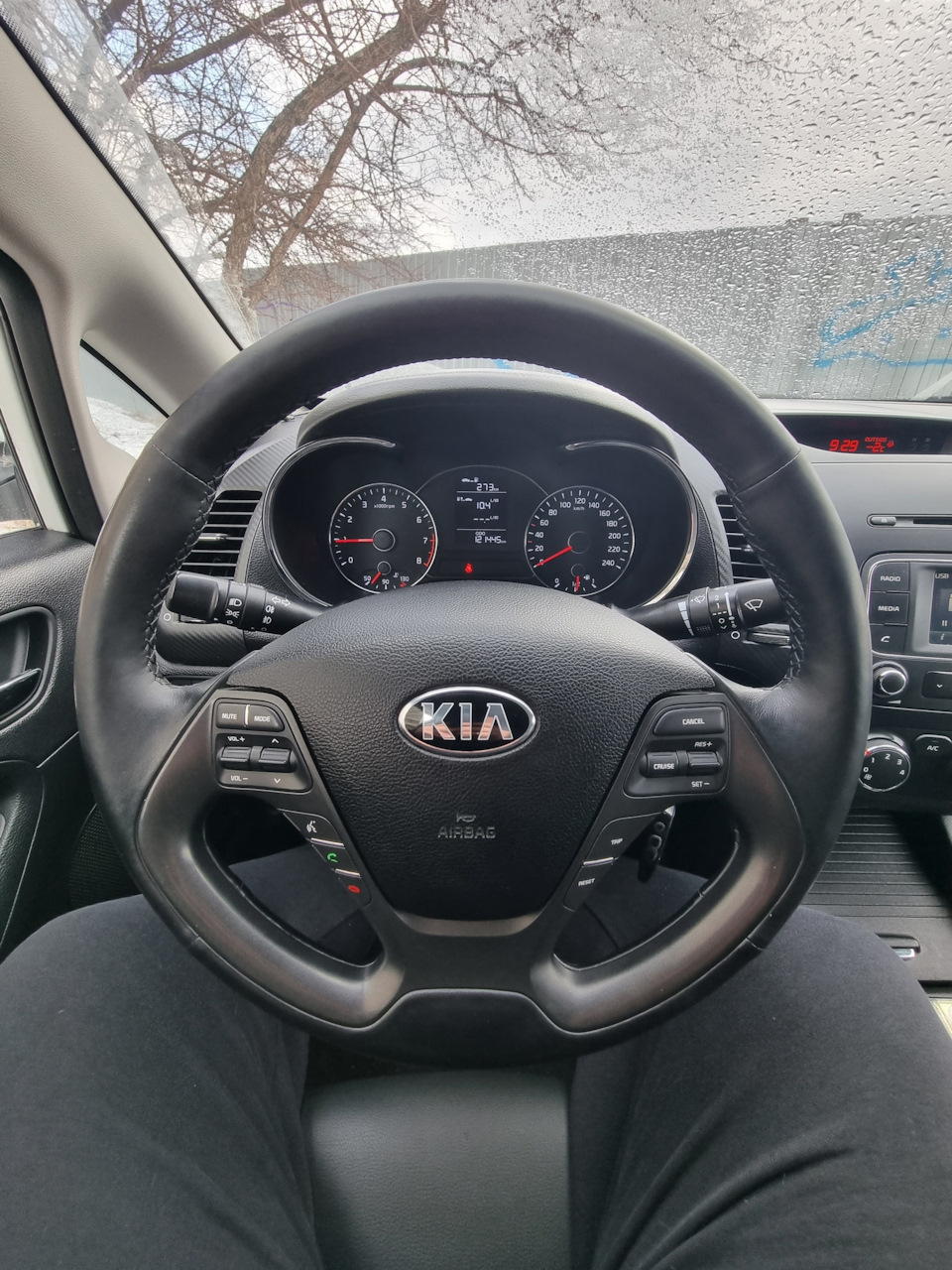 Перешив руля и ручки МКПП — KIA Cerato (3G), 1,6 л., 2014 года ...