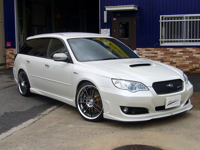 #6. Бампер Mirage и губа ZeroSports — Subaru Legacy (BL/BP), 2 л, 2003 ...