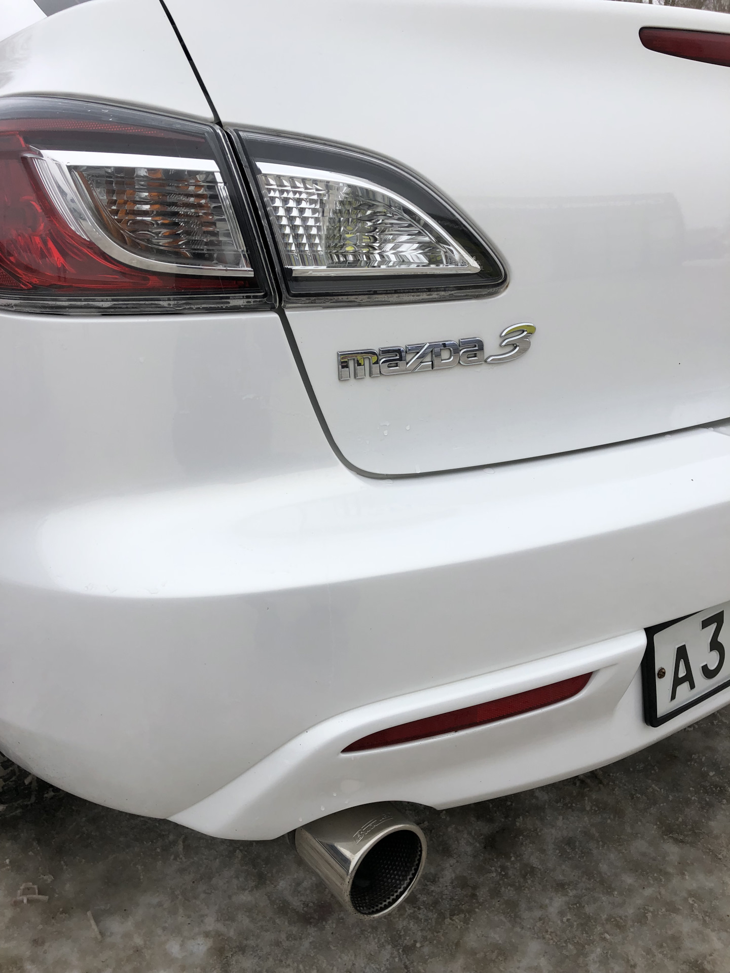 Насадка BUZZER ZZ101X — Mazda 3 (2G) BL, 1,6 л, 2011 года | аксессуары ...