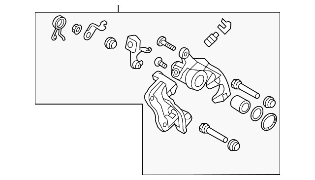 583101RA30 Тормозной суппорт KIA HYUNDAI | Запчасти на DRIVE2
