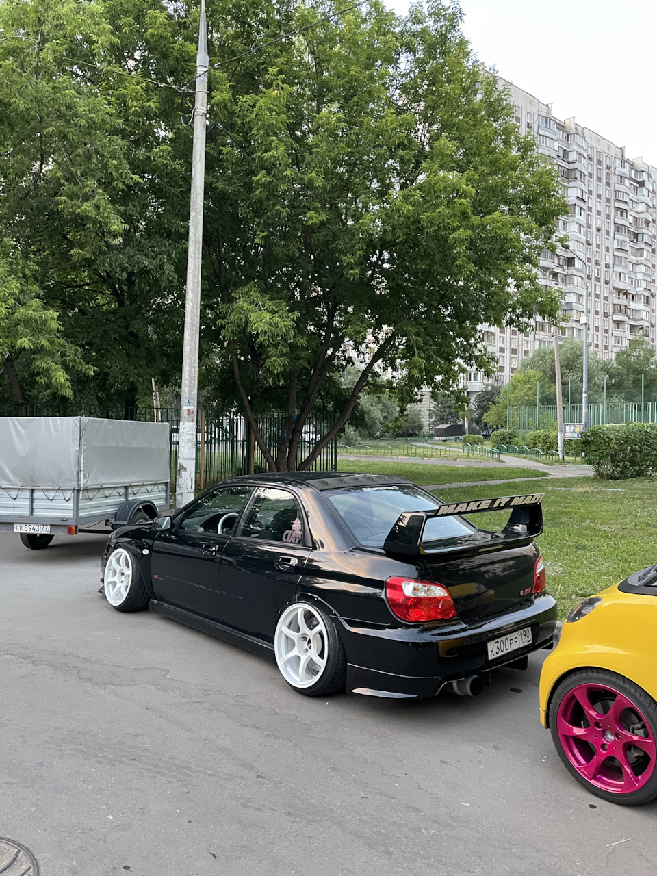 Advan racing RG2 18x10j et25/35 — Subaru Impreza WRX STI (GD), 2 л, 2005 года | колёсные диски ...