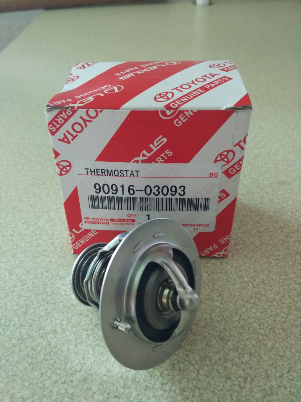 9091603093 Термостат TOYOTA LEXUS | Запчасти на DRIVE2