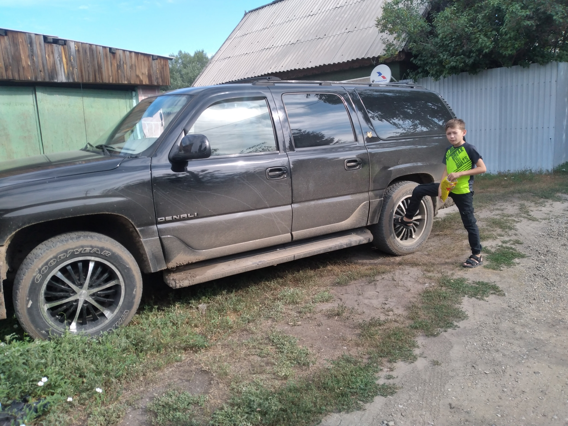 Поездка домой… — GMC Yukon (GMT800), 6 л, 2005 года | наблюдение | DRIVE2