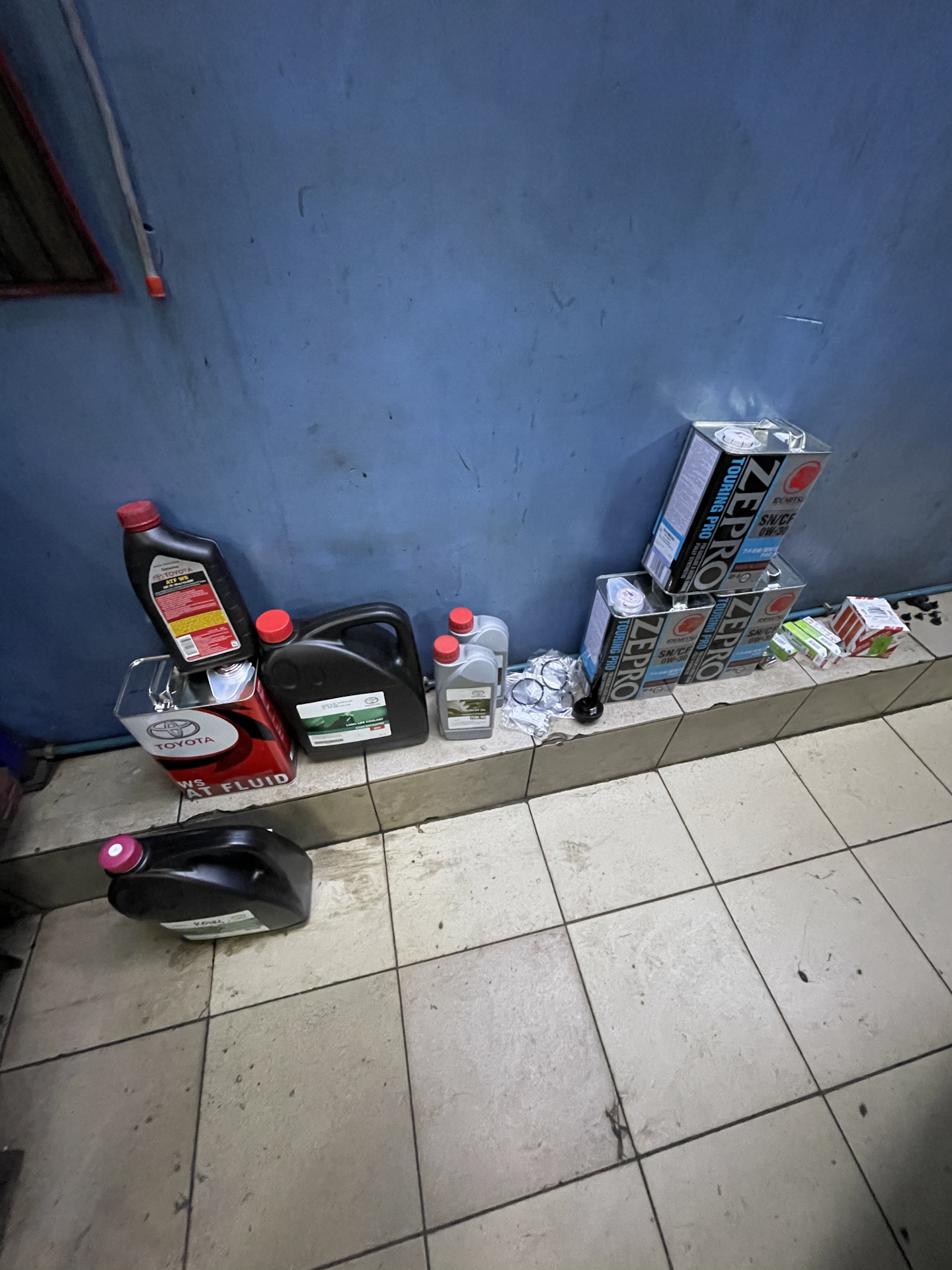 ТО — 219700. Масла ДВС, АКПП, редуктор, свечи, антифриз и мелочи ...