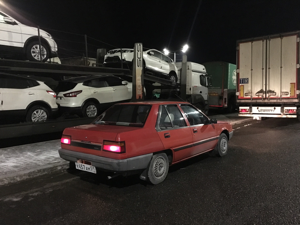 Дорога в Москву… — Mitsubishi Lancer III, 1,3 л, 1984 года ...
