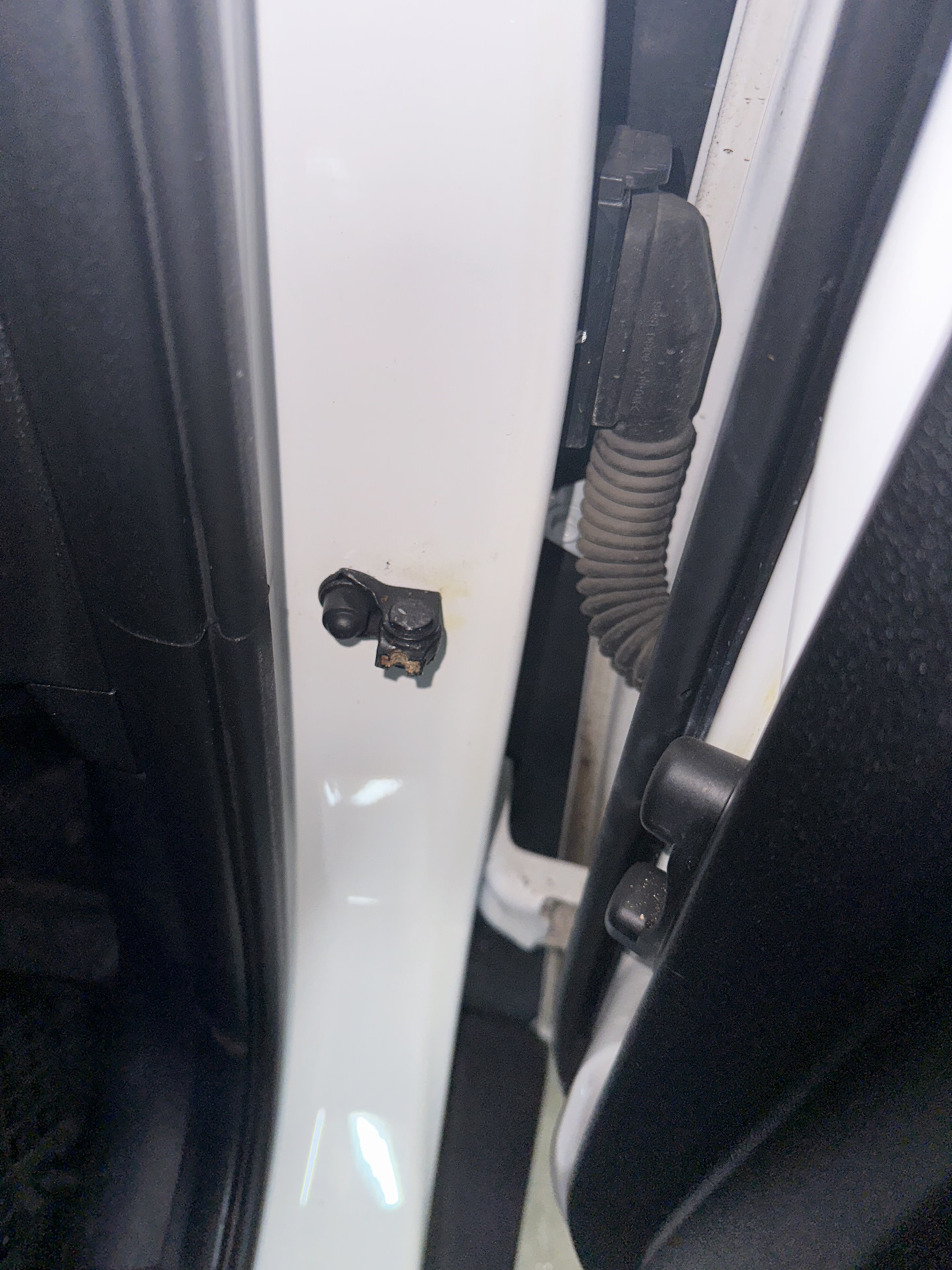 Чп)передний правый ограничитель двери — KIA Sportage (4G), 2 л, 2020 ...