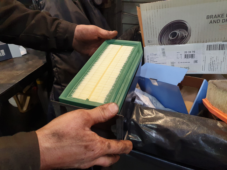 GB962 Фильтр воздушный Рено Duster 15->1.6i 16V H4M BIG FILTER ...