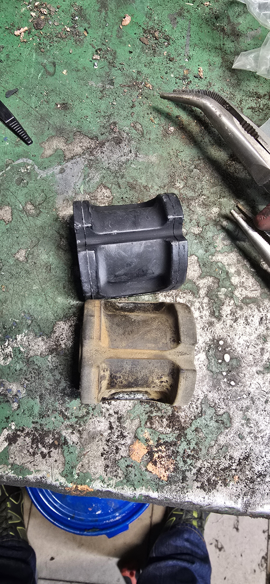 Замена втулок стабилизатора (перед, зад), левой шаровой Subaru Outback ...